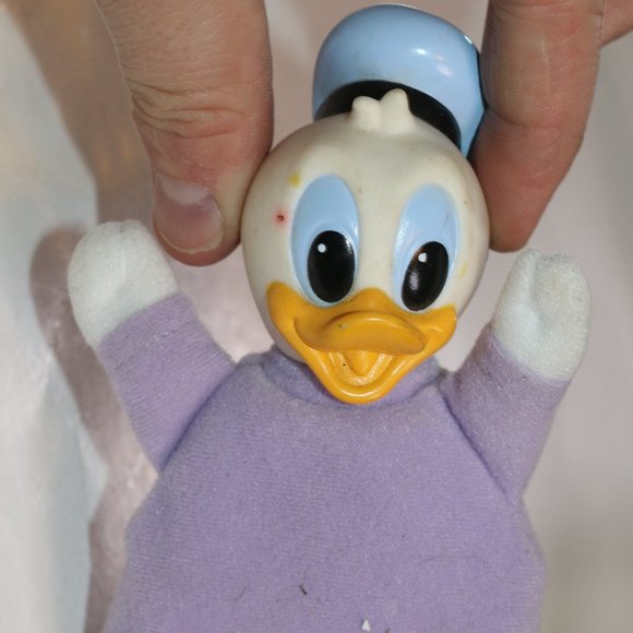 Toys | Mattel Donald Duck Plush Doll Muppet Figure Face 1991 | Poshmark